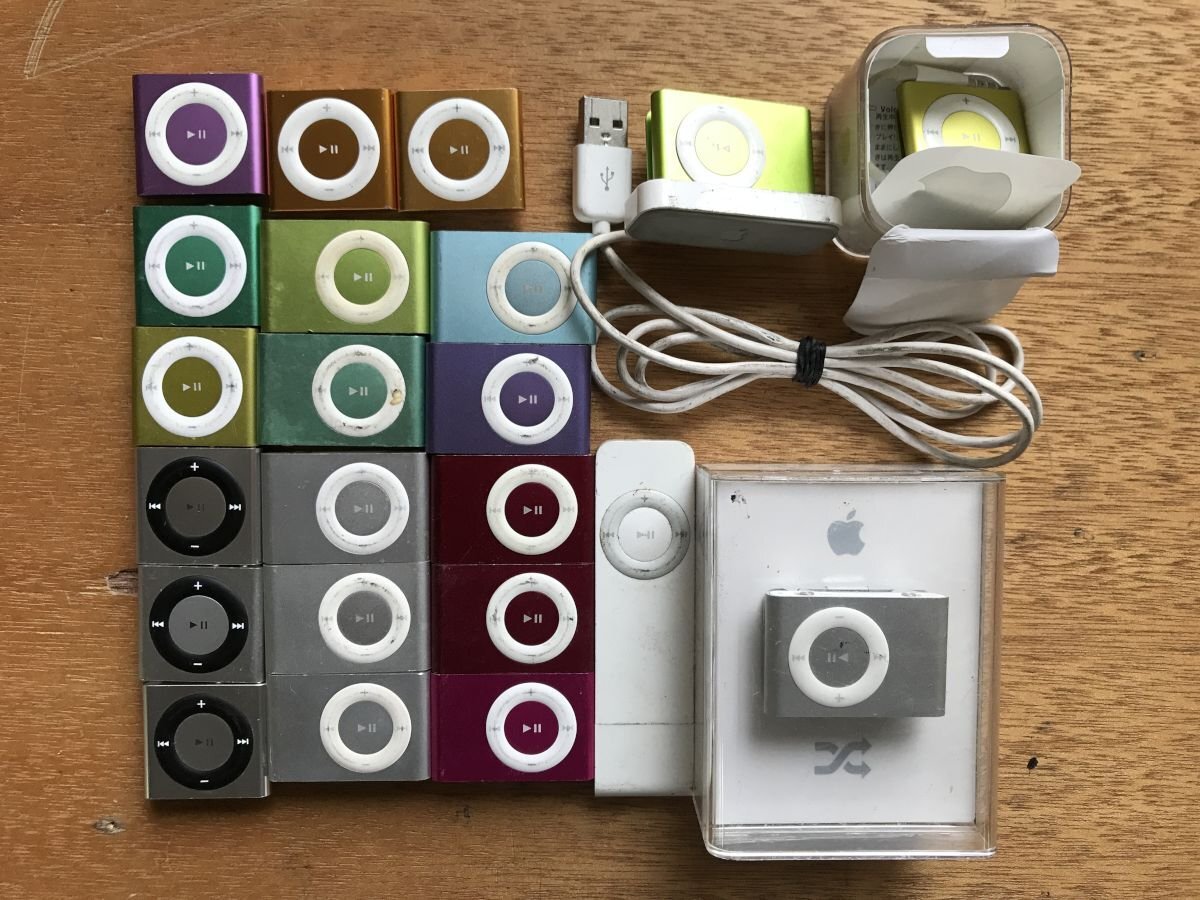APPLE A1204 A1373 iPod shuffle 22点セット ジャンク品 0472MP(iPod shuffle)｜売買されたオークション情報、yahooの商品情報をアーカイブ ...
