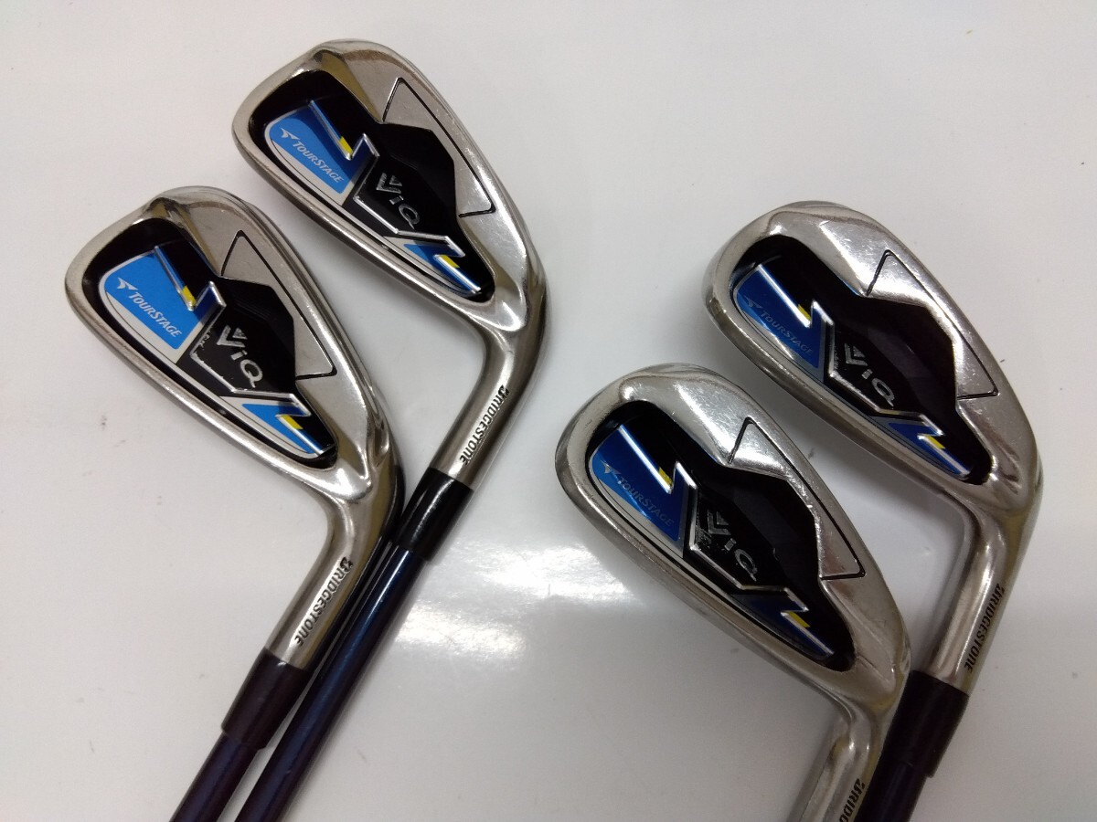 Yahoo!オークション - BRIDGESTONE TOURSTAGE ViQ アイアン4本セット(6...