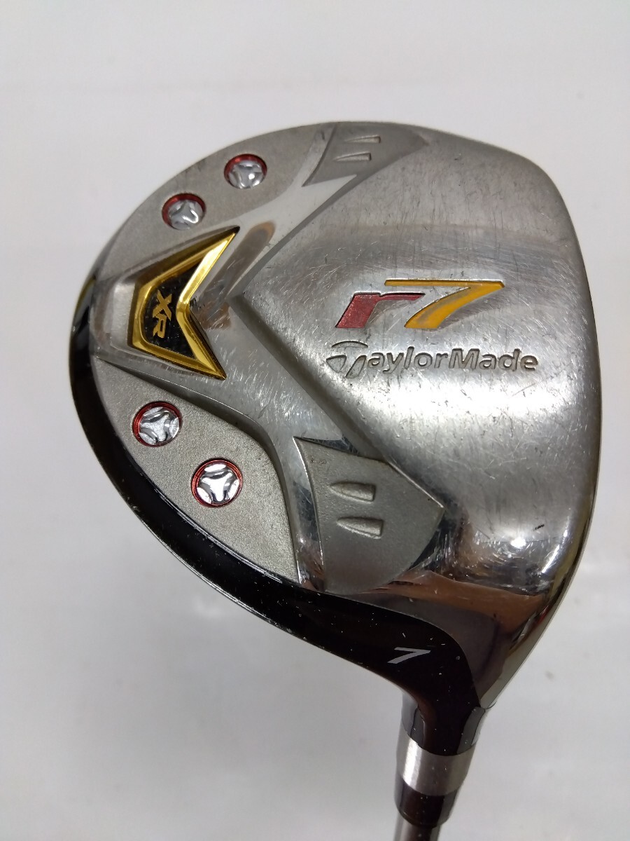 Yahoo!オークション - TaylorMade r7 XR FW 7W ロフト角不明 flex R メ...