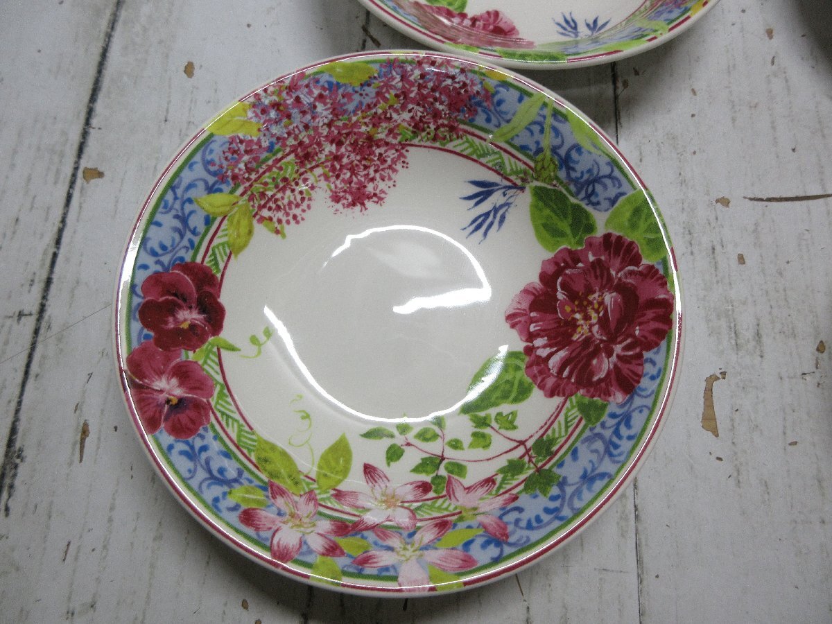 Yahoo!オークション - d 4. 保管品 ジアン ミルフルール GIEN Millefle...