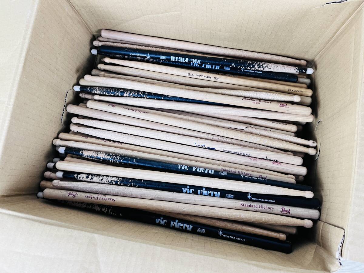 Yahoo!オークション - [No.2115] 中古 ドラムスティック 約7.5kg まと...