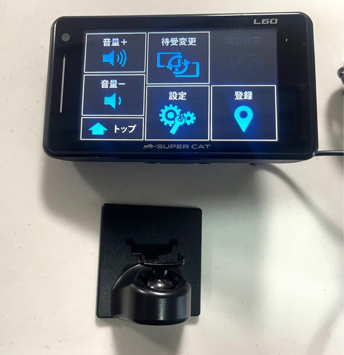 Yahoo!オークション - 75 美品 L60 ユピテル YUPITEL スーパーキャット...