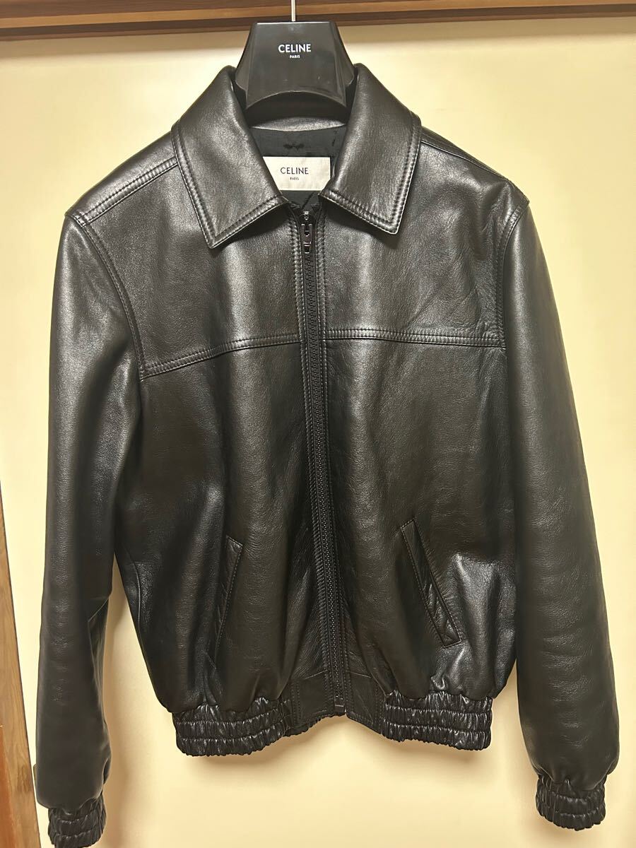 Celine レザー ジャケット セリーヌ オム フリンジ ライダース Celine レザー ジャケット セリーヌ オム フリンジ ライダース