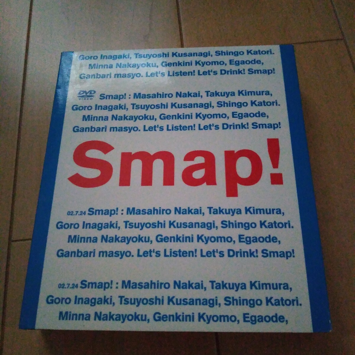 Yahoo!オークション - DVD Smap Tour 2002 3枚組 中居正広 木村拓哉 草...