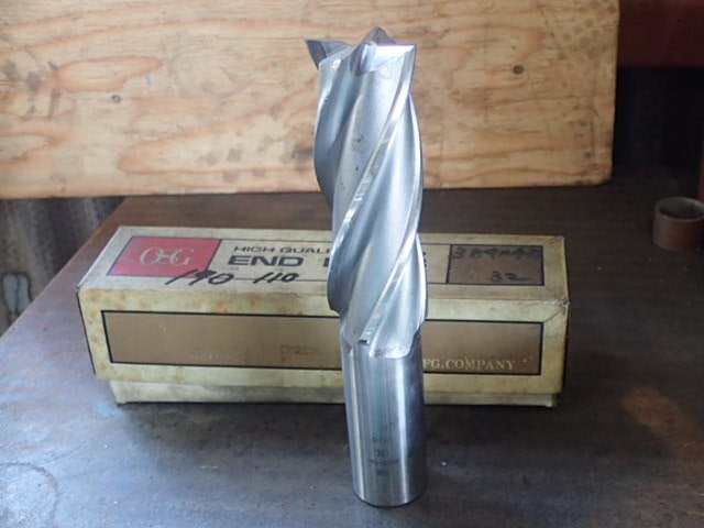 Yahoo!オークション - 【OSG】エンドミル 38mm 4枚刃 シャンク32mm...