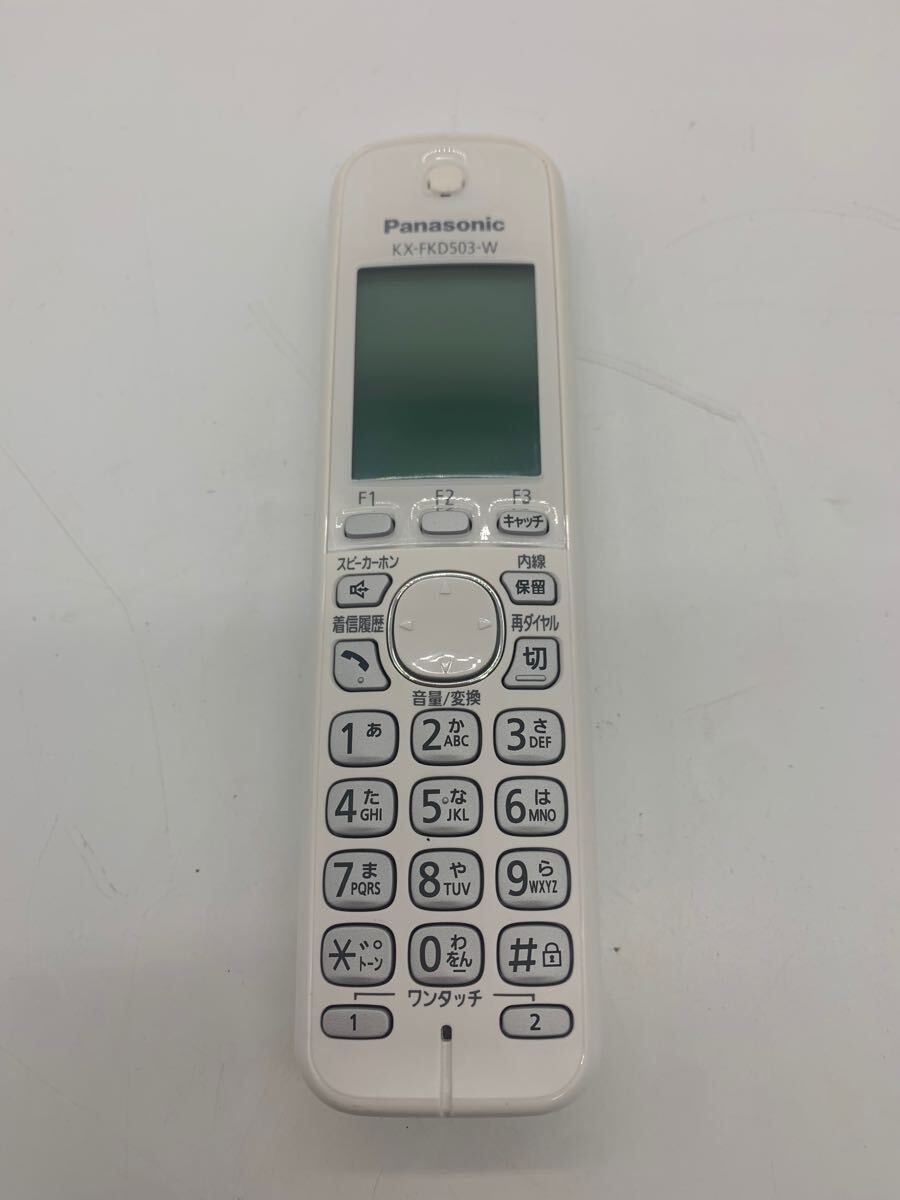Yahoo!オークション - Panasonic パナソニック KX-FKD503-W 増設子機 ...