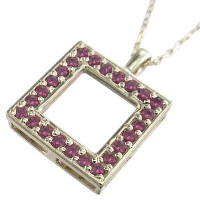 Yahoo!オークション - ネックレス ルビー k10 7月誕生石