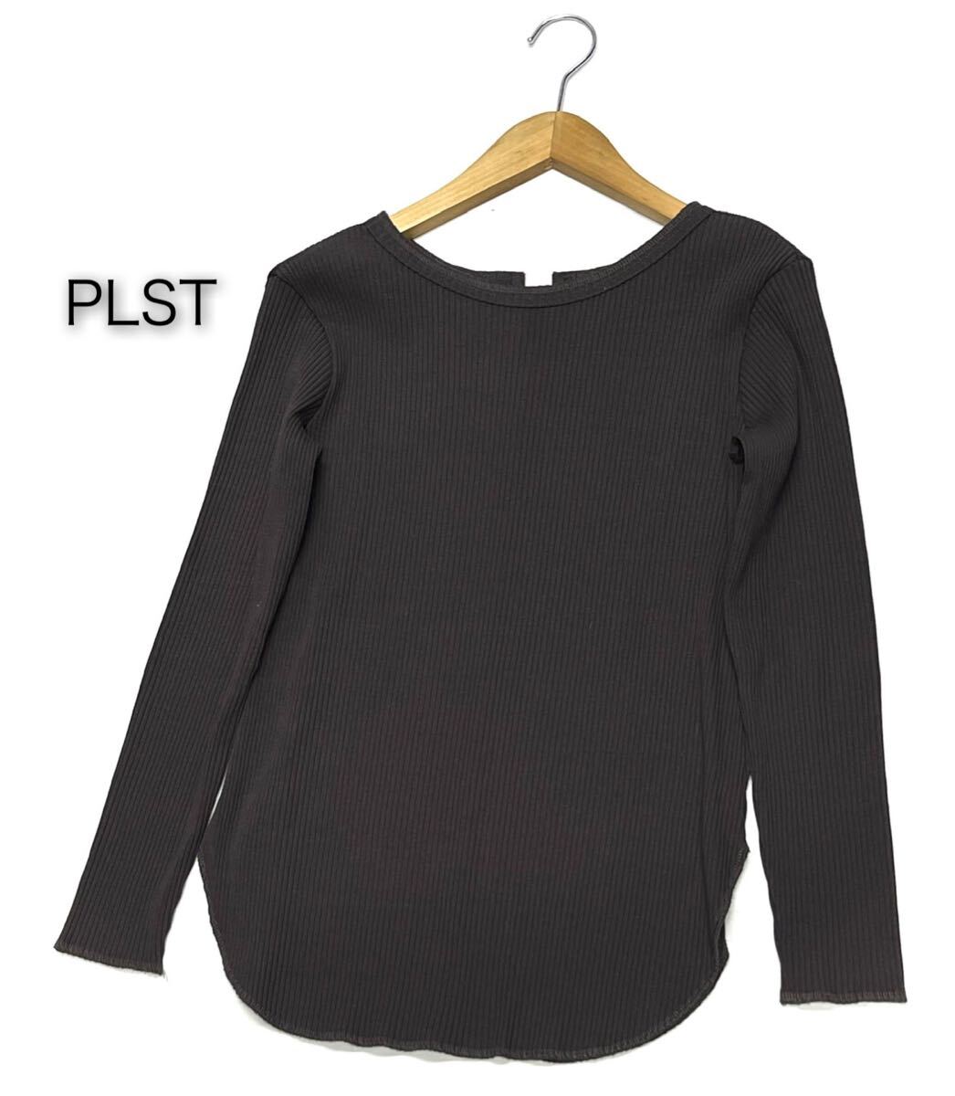 Yahoo!オークション - PLST プラステ （S） 2wayネック ボートネック ...