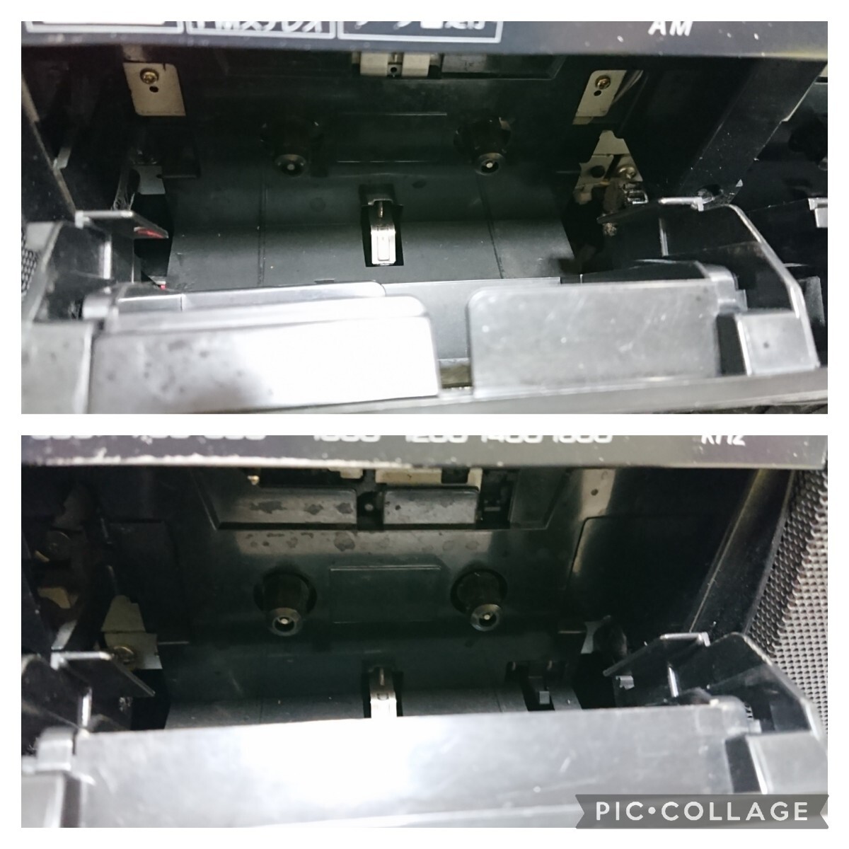 日本代購代標第一品牌【樂淘letao】－管理1349 SHARP シャープ ダブルラジカセ QT-Y4 動作確認済み 難あり ジャンク