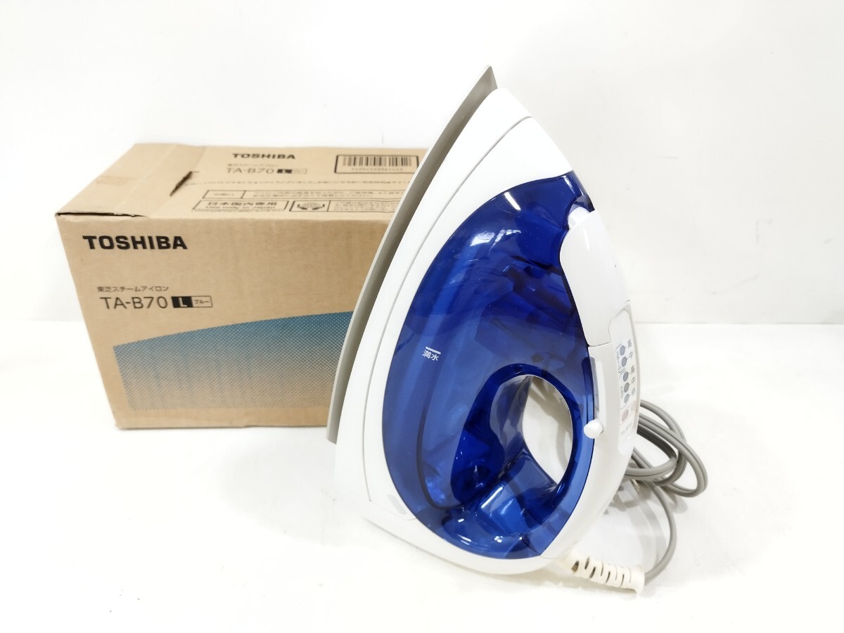 Yahoo!オークション - 管理1105 TOSHIBA 東芝スチームアイロン TA-B70(...