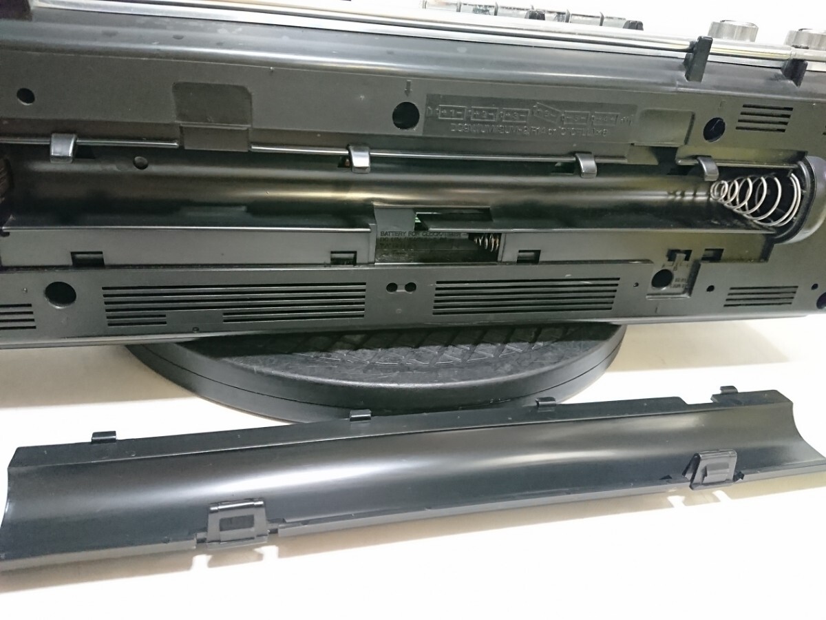 日本代購代標第一品牌【樂淘letao】－管理1349 SHARP シャープ ダブルラジカセ QT-Y4 動作確認済み 難あり ジャンク