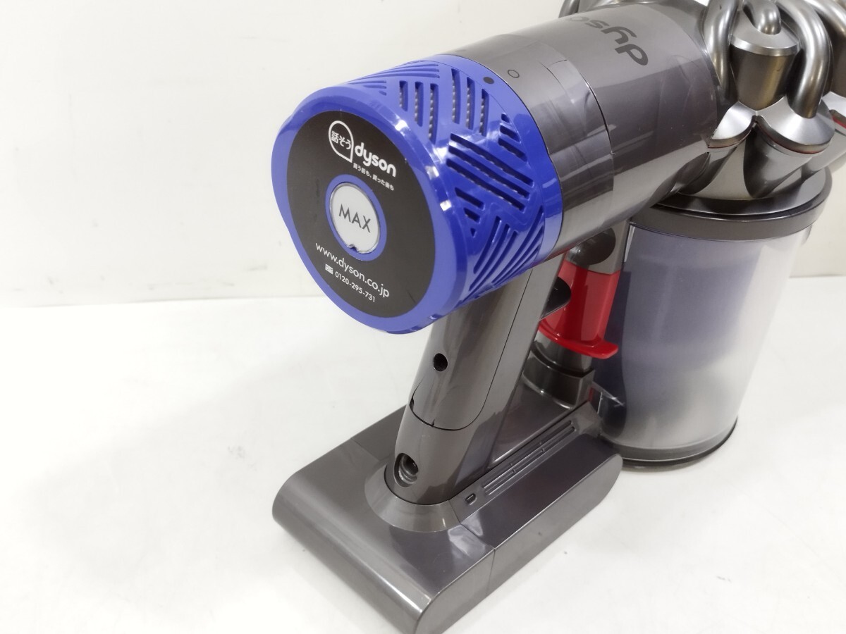 日本代購代標第一品牌【樂淘letao】－管理1028 dyson SV07 コードレスクリーナー 掃除機 ダイソン サイクロンクリーナー ヒビあり 動作確認済み