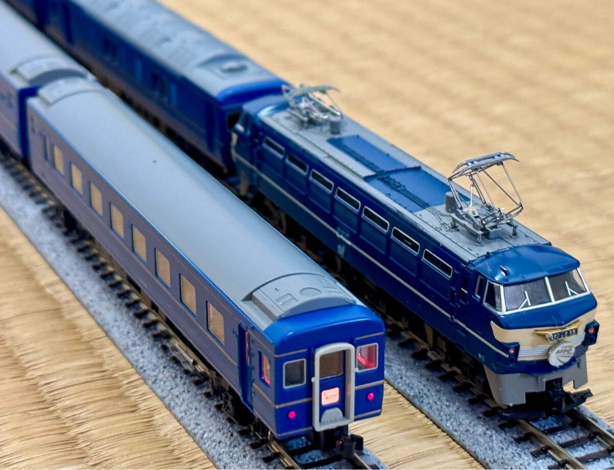 Yahoo!オークション - TOMIX EF66＋ 24系 特急形寝台客車 寝台特急あさ...