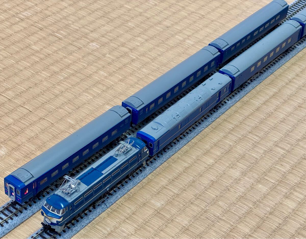 Yahoo!オークション - TOMIX EF66＋ 24系 特急形寝台客車 寝台特急あさ...