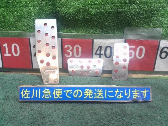 Yahoo!オークション - スバル レガシィ 2.0I BP5 STi ペダルカバー カ...