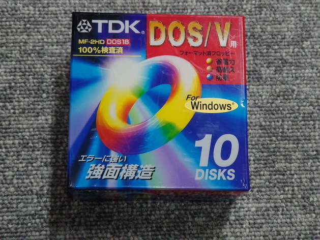Yahoo!オークション - TDK 3.5インチ フロッピーディスク DOS/Vフォー...