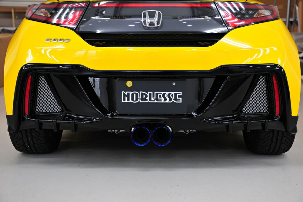 Yahoo!オークション - ノブレッセ リアハーフバンパー (塗装済/ABS)S66...