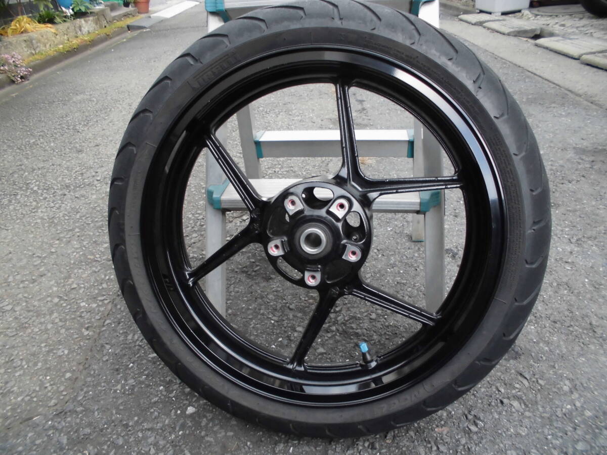 Yahoo!オークション - ニンジャ400 EX400E-A13 フロントホイール