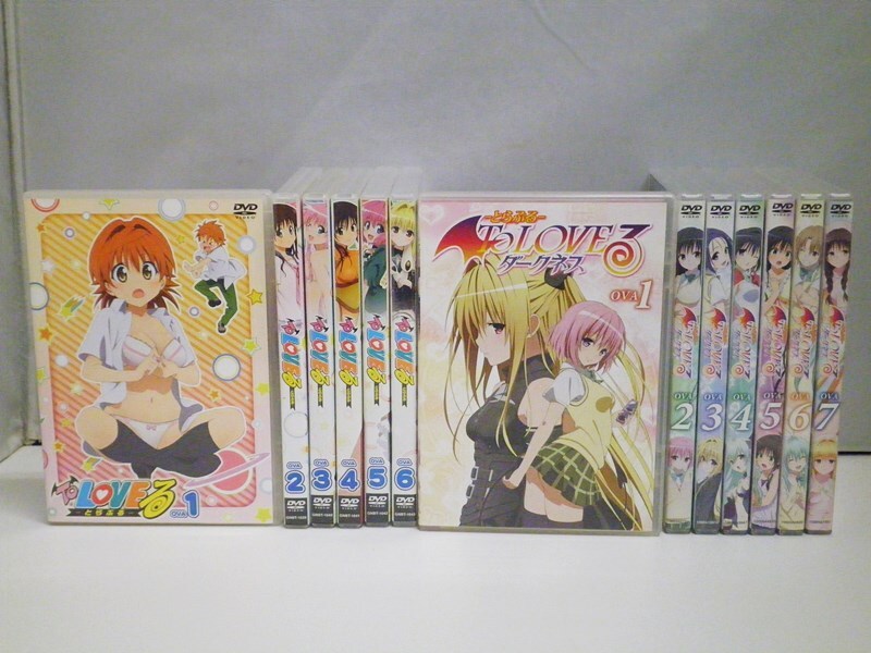 Yahoo!オークション - 【DVD】To LOVEる OVA 1～6巻 + To LOVEる ダー...