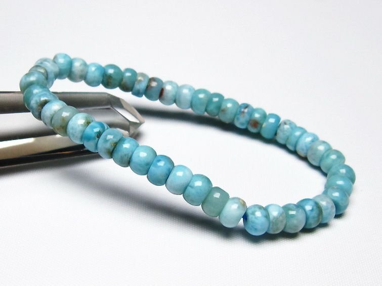 誠安 超レア最高級天然ラリマー ブレスレット 7mm T54-4322(ブレスレット)｜売買されたオークション情報、yahooの商品情報をアーカイブ公開 - オークファン（aucfan.com）