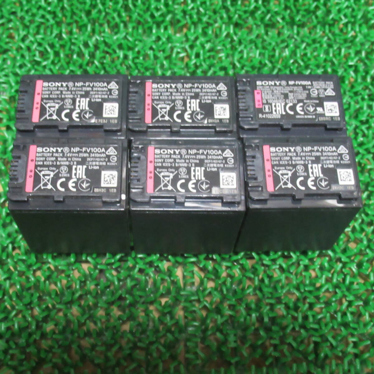 Yahoo!オークション - SONY NP-FV100A 6個セット