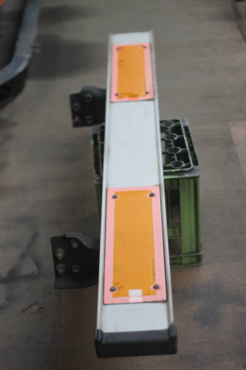 Yahoo!オークション - #3462 ISUZUいすゞ エルフ アルミ製リアバンパー...