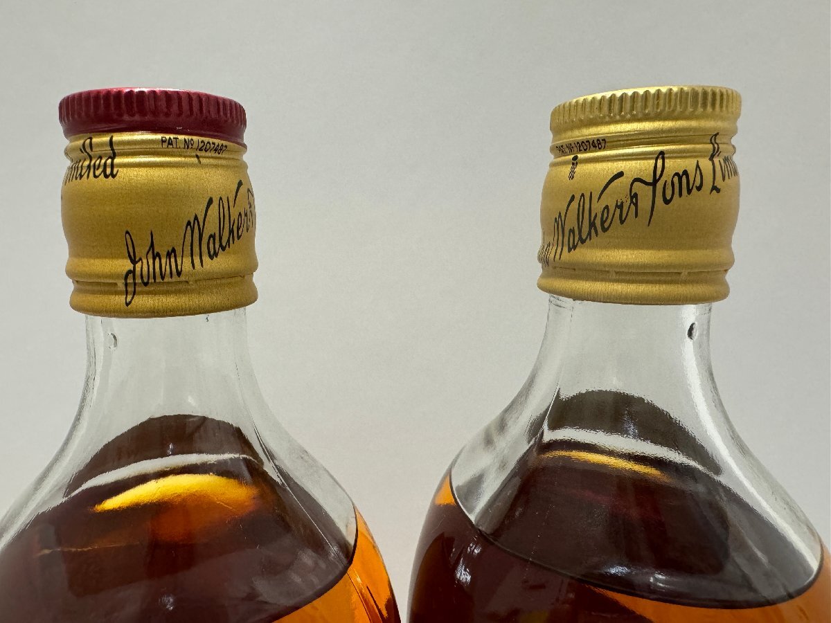 18S 2本セット赤と黒/ジョニーウォーカー ブラックラベル レッド/Johnnie Walker Black Red 古酒 同梱不可(スコッチ)｜売買されたオークション情報、yahooの商品 ...