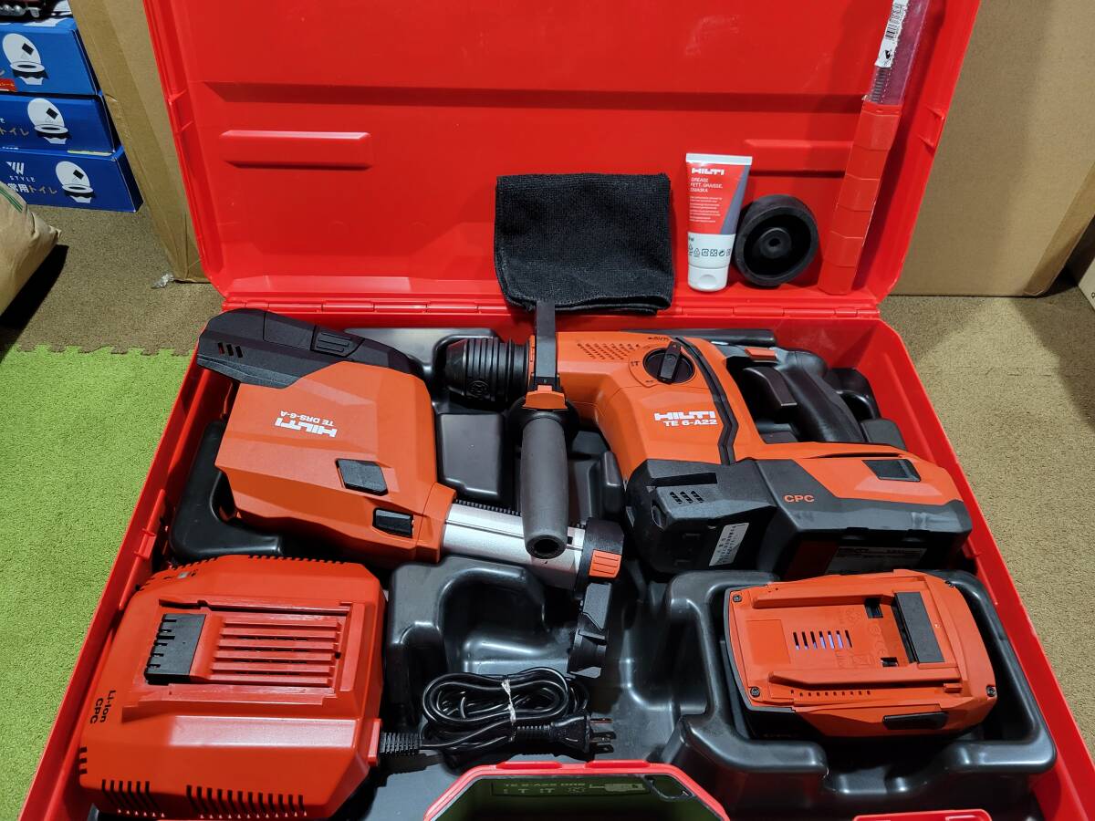 Yahoo!オークション - HILTI ヒルティ TE6-A22 TE DRS-6-A 充電 ロータ...