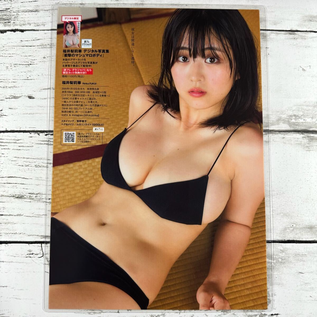 高品質ラミネート処理 福井梨莉華 プレイボーイ 2024年42号 雑誌 切り抜き 7P B5フィルム 水着 グラビア アイドル 芸能人 女優(タレント)｜売買されたオークション情報、yahoo ...