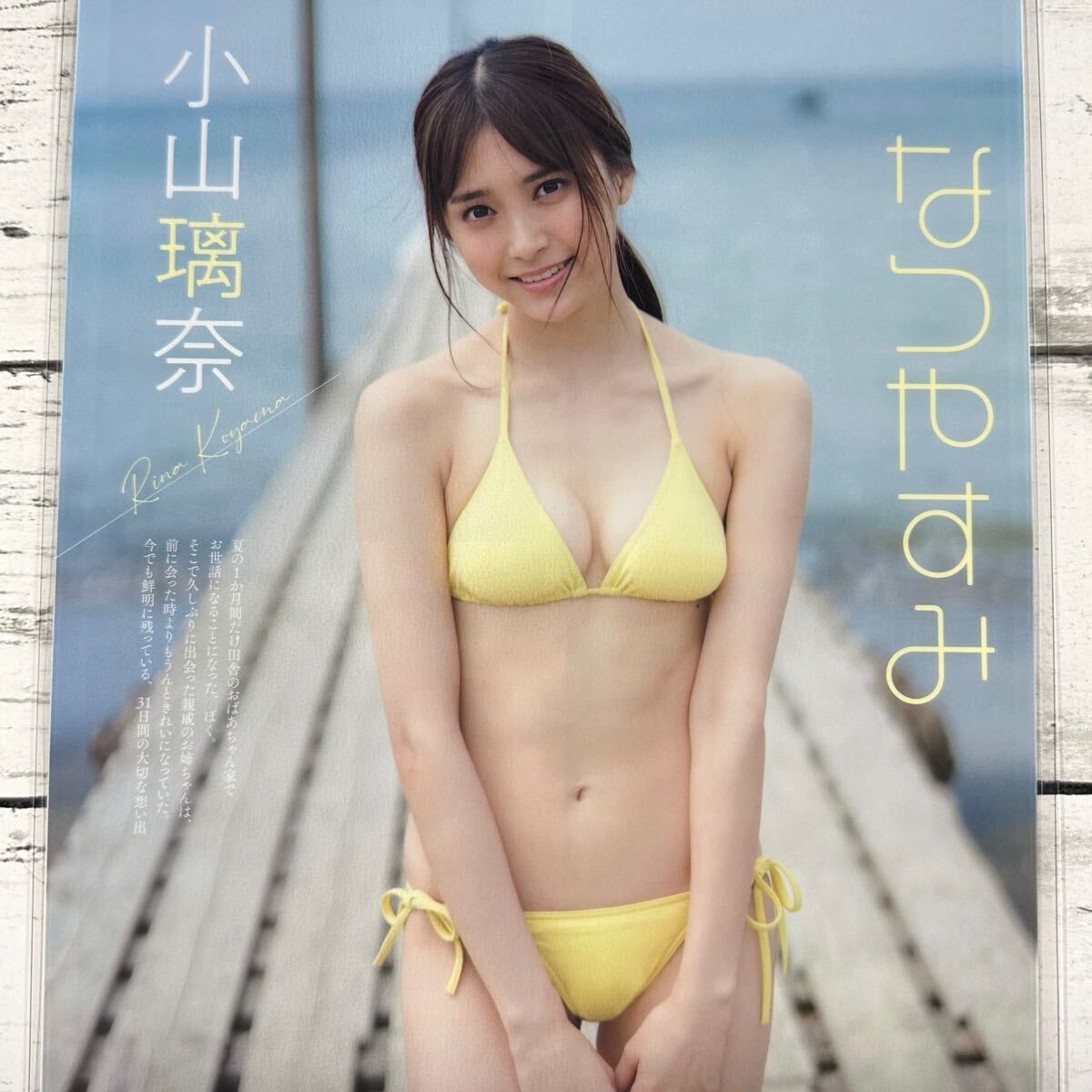 高品質ラミネート処理 小山瑠奈 Gテレ 2021年57号 雑誌 切り抜き 8P A4フィルム 水着 グラビア アイドル 芸能人 女優(タレント)｜売買されたオークション情報、yahooの商品 ...