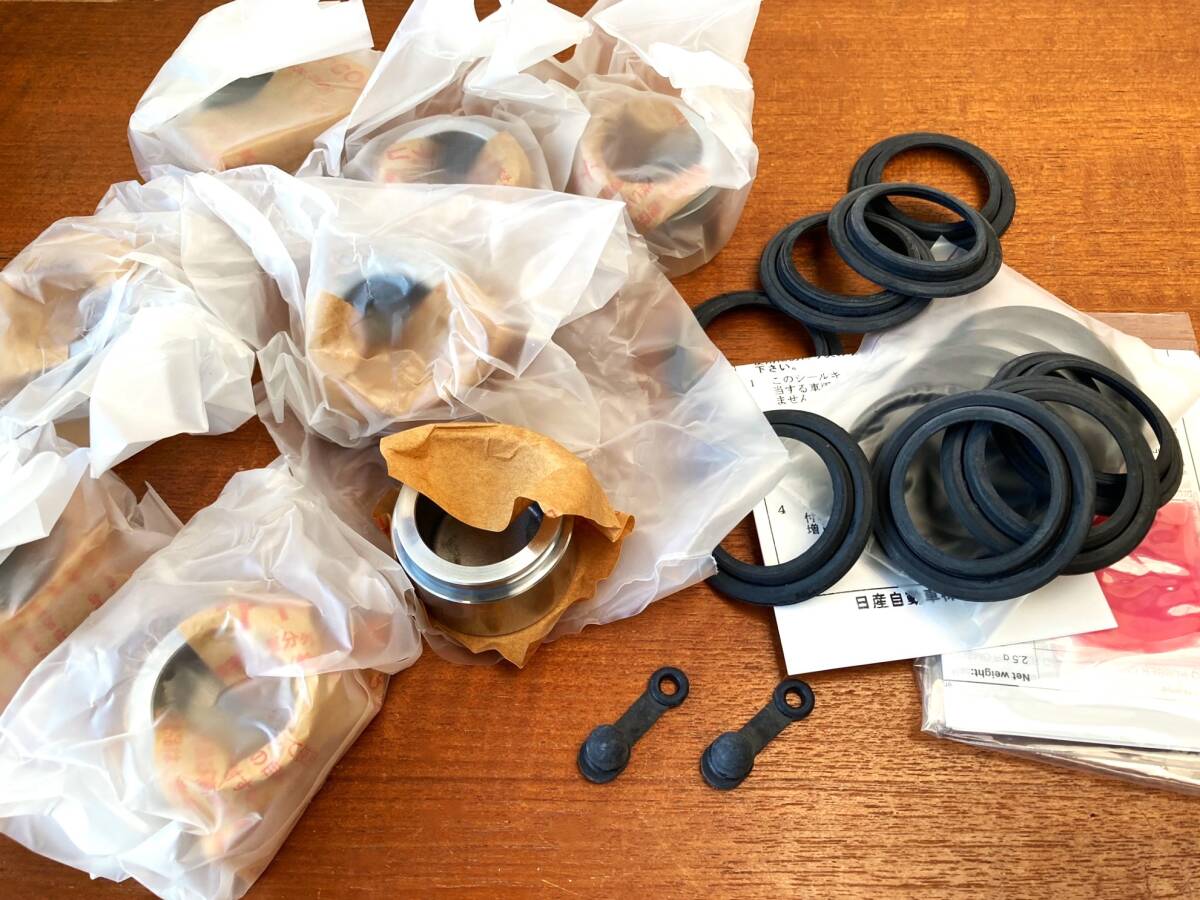 日産純正 MK63 キャリパー Nissan Genuine Parts Brake Caliper Piston Nismo Skyline Hakosuka 240ZG Datsun ...