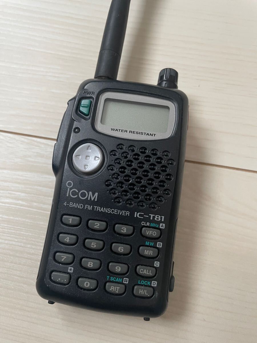 Yahoo!オークション - ICOM アイコム IC-T81ハンディートランシーバー