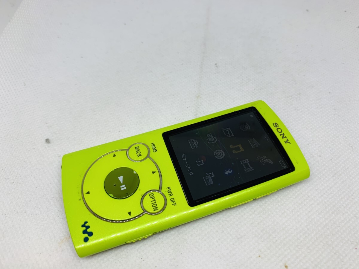 ジャンク WiFi SONY WALKMAN ウォークマン NW-S765 グリーン 0126002378 SYS 11/19(本体)｜売買されたオークション情報、yahooの商品情報を ...