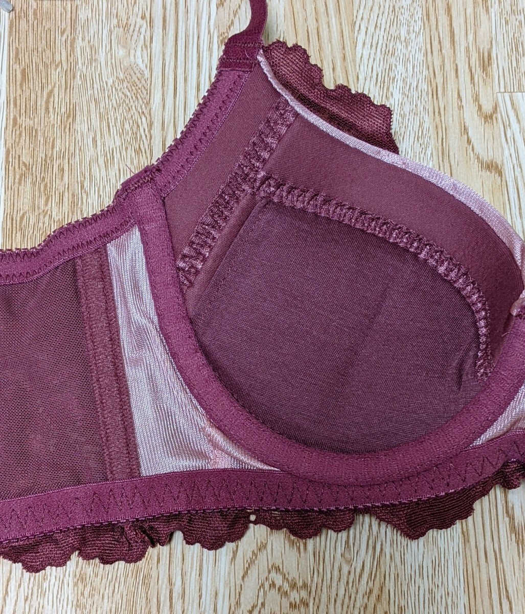 Yahoo!オークション - 新品（B80）ブラジャー ワイヤーブラ ストレッチ...