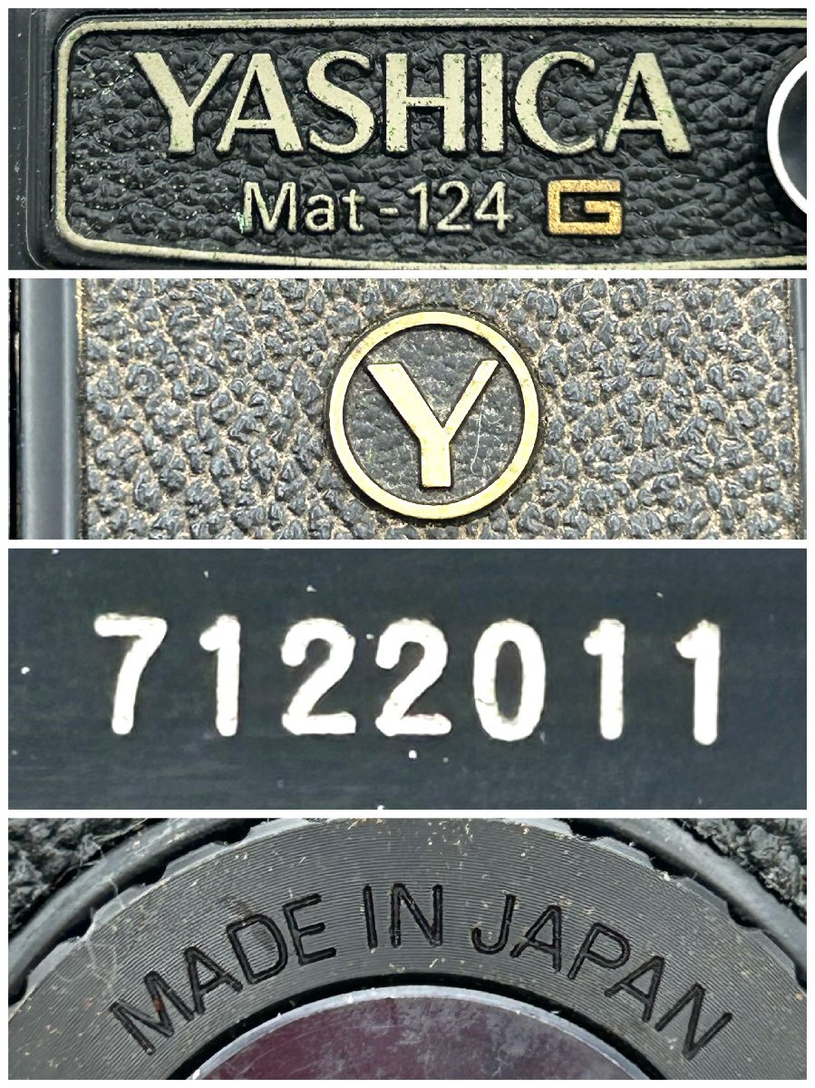 Yahoo!オークション - 1円～/YASHICA/ヤシカ/Mat-124/G/Yashinon/80mm/...