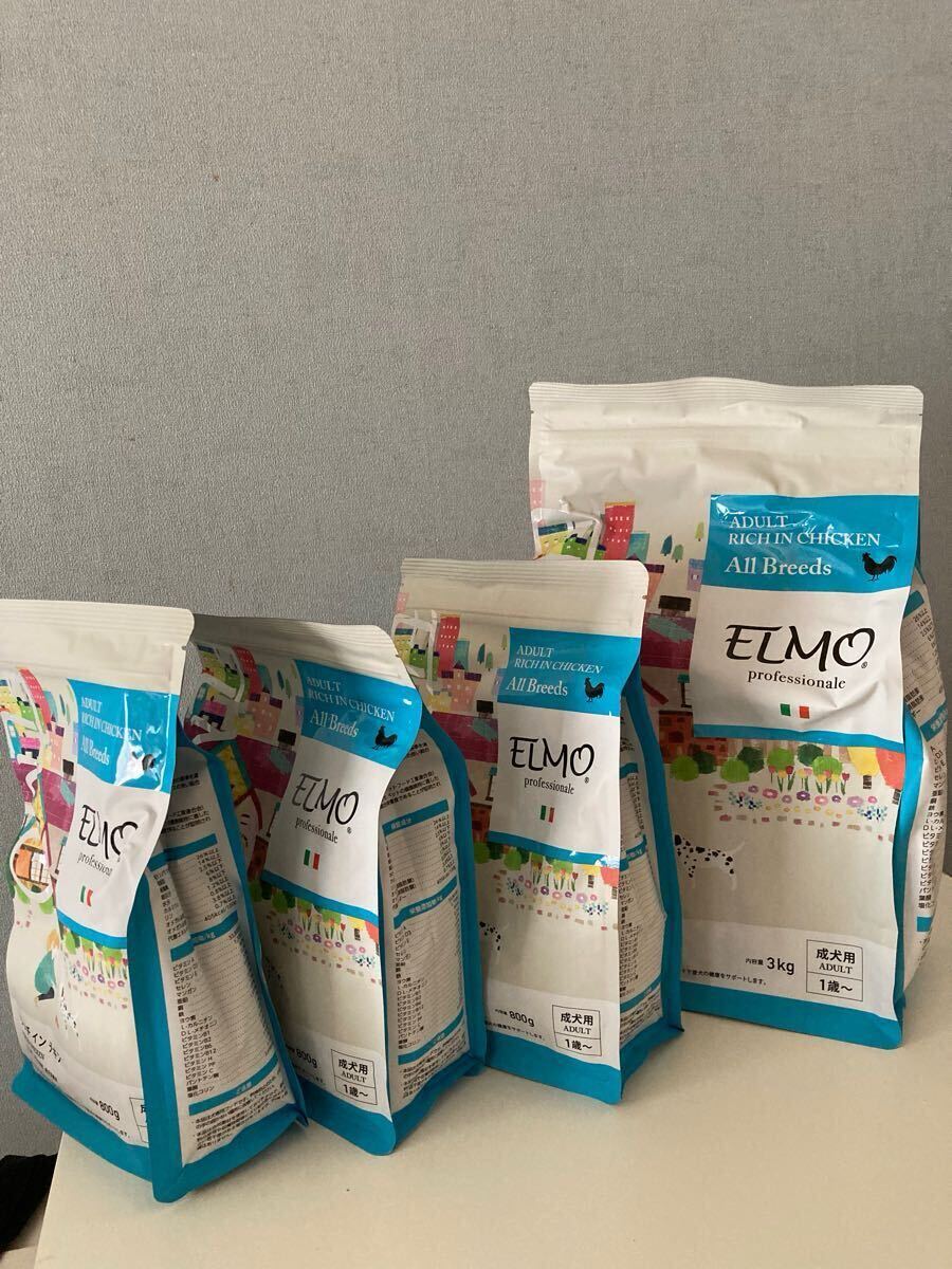 Yahoo!オークション - ELMO リッチ イン チキン 5.4kg（3kg1袋 800g3袋...