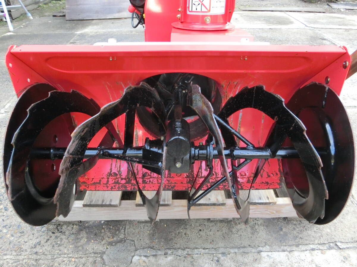 Yahoo!オークション - ヤナセ 除雪機 スノースロワー 8-9G 9.5HP 作業...