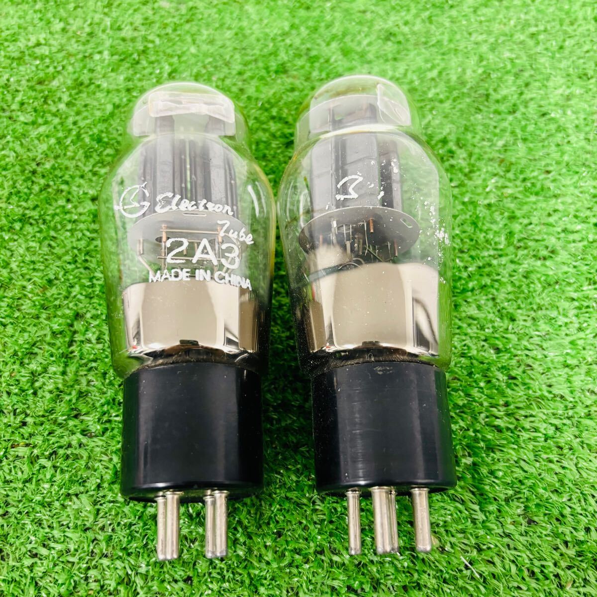 Yahoo!オークション - f695 真空管 Electron[2A3] 2本セット 中古品 送...