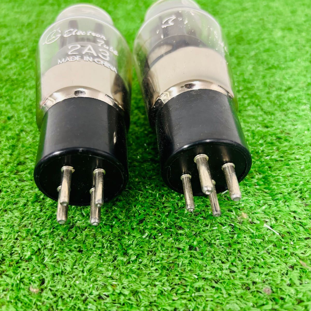 Yahoo!オークション - f695 真空管 Electron[2A3] 2本セット 中古品 送...
