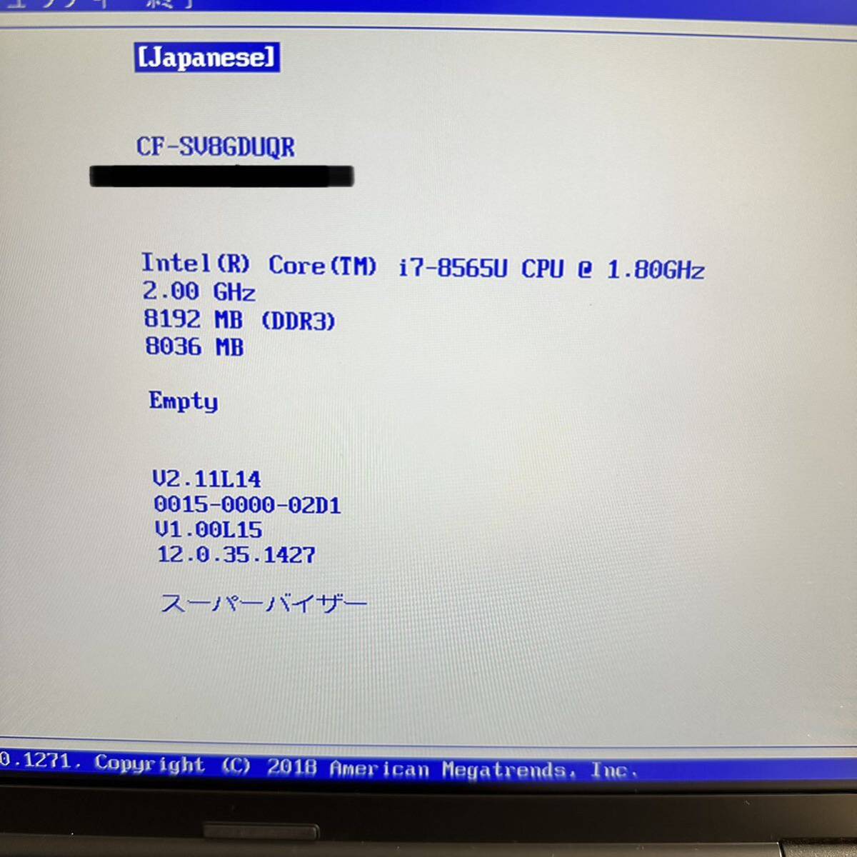 Yahoo!オークション - Panasonic CF-SV8 Let’s note マザーボードのみ...