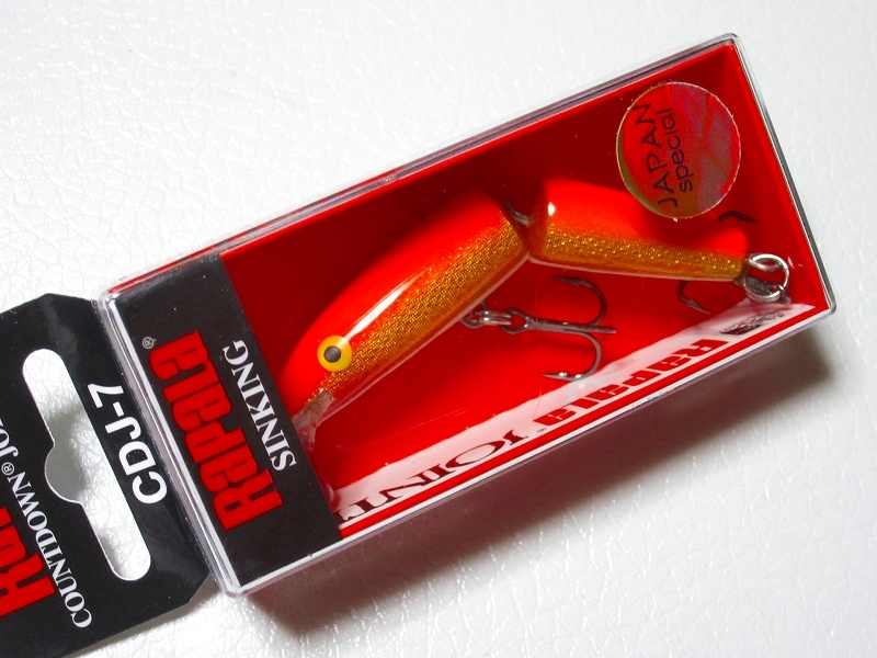 Yahoo!オークション - ラパラ CDJ-7 GFR アカキン RAPALA CD-J カウン...