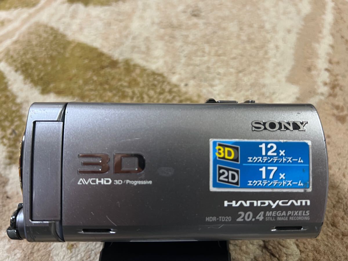 Yahoo!オークション - SONY ソニー HDR-TD20V 3D ビデオカメラレコーダ...