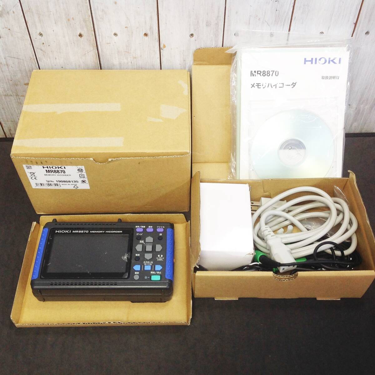 Yahoo!オークション - 【RH-1129】中古品 HIOKI 日置電機 MEMORY HiCOR...