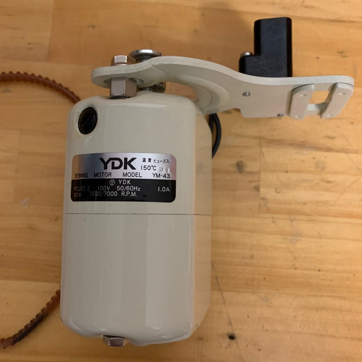 Yahoo!オークション - ミシンモーター YDK YM-43 100V 7500/7000 R P M...