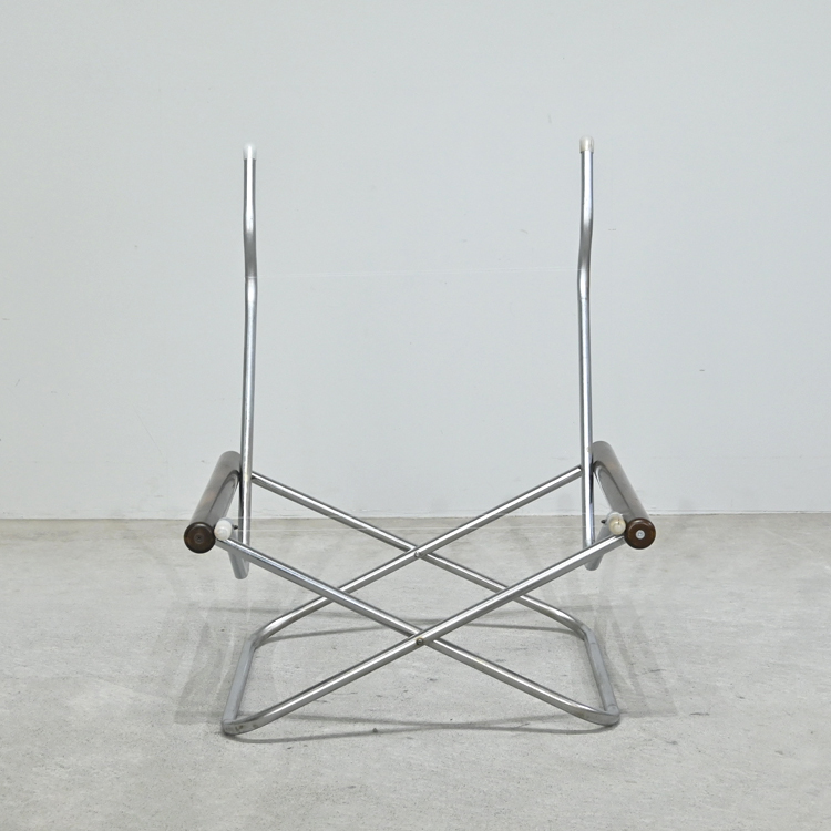 “Nychair X” 新居猛 折りたたみ椅子 フレームのみ/ニーチェア 剣持勇 柳宗理 MoMA イームズ アクタス イデー PFS アウトドア キャンプ(折り畳みイス)｜売買された ...