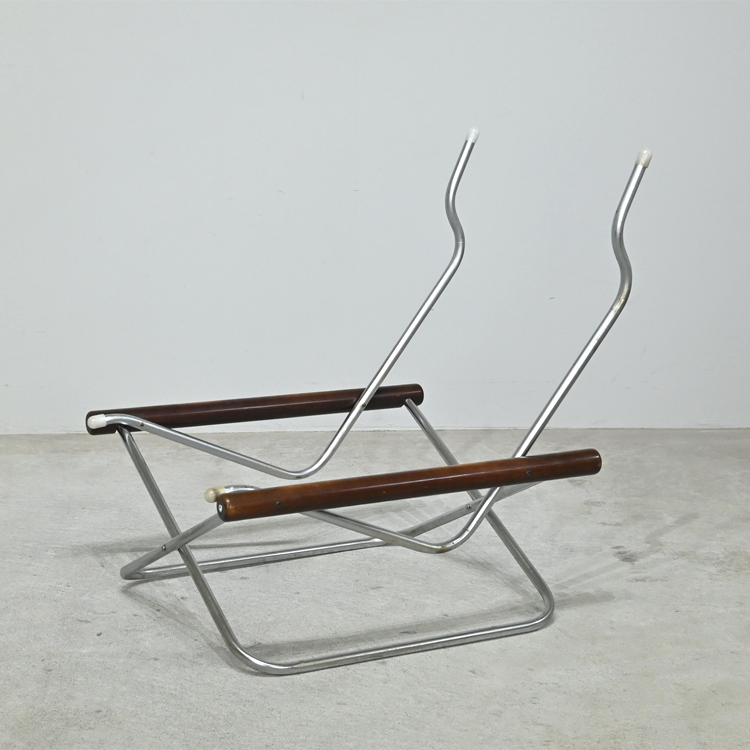 “Nychair X” 新居猛 折りたたみ椅子 フレームのみ/ニーチェア 剣持勇 柳宗理 MoMA イームズ アクタス イデー PFS アウトドア キャンプ(折り畳みイス)｜売買された ...