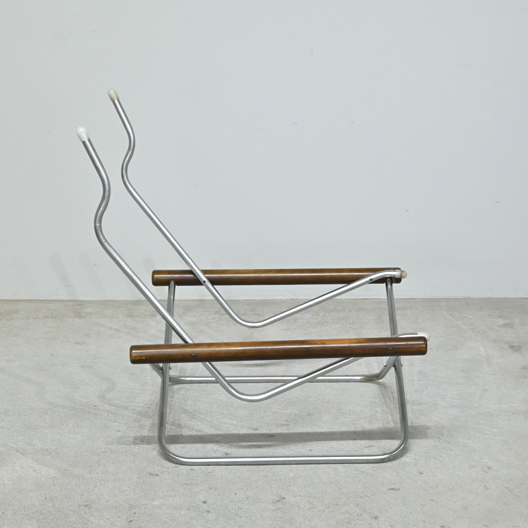 “Nychair X” 新居猛 折りたたみ椅子 フレームのみ/ニーチェア 剣持勇 柳宗理 MoMA イームズ アクタス イデー PFS アウトドア キャンプ(折り畳みイス)｜売買された ...
