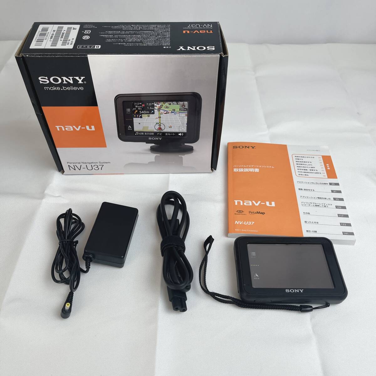 Yahoo!オークション - SONY ソニー nav-u NV-U37 パーソナルナビゲーシ...