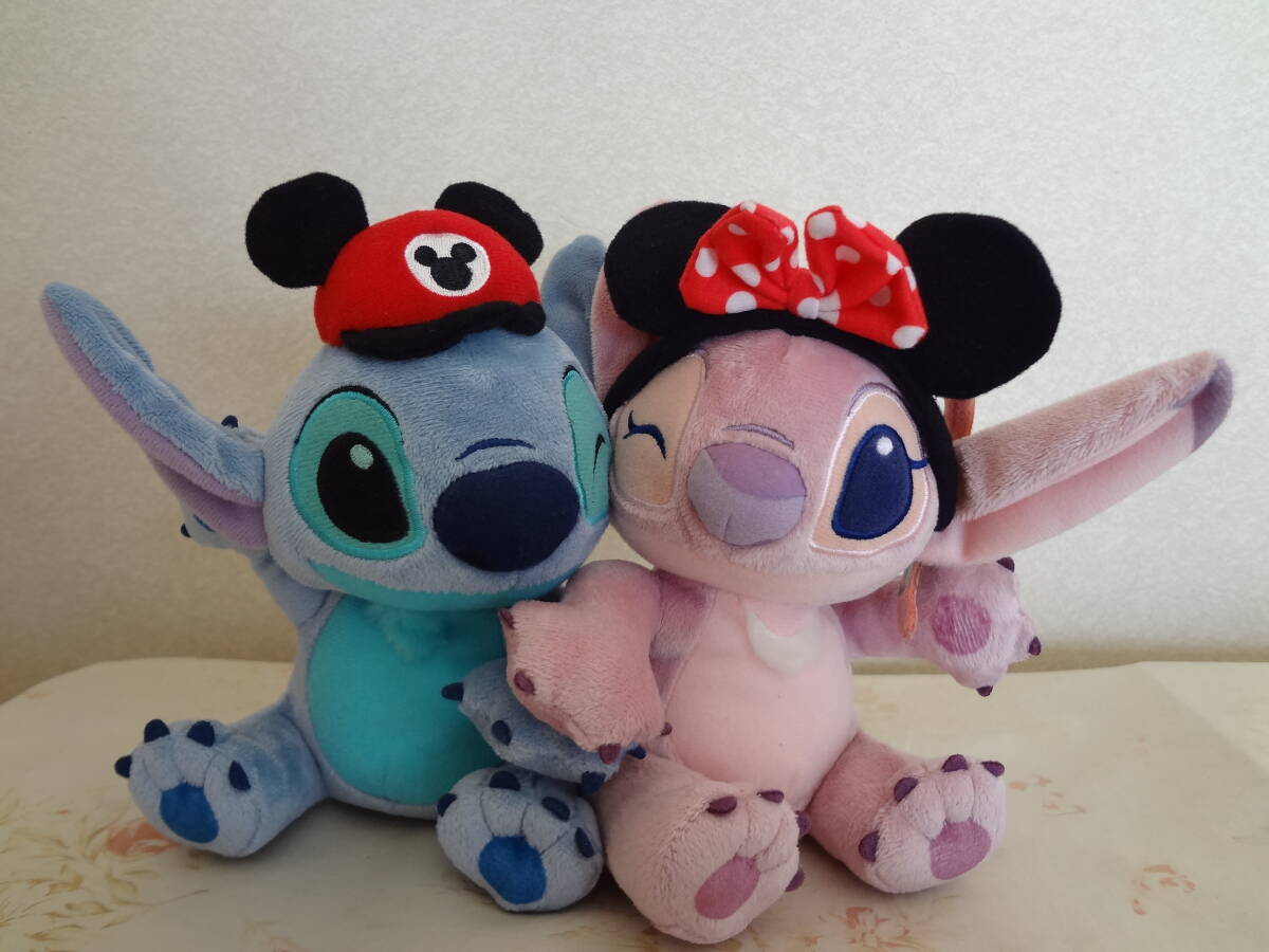 Yahoo!オークション - TDL ディズニー スティッチ＆エンジェル ペアぬ...