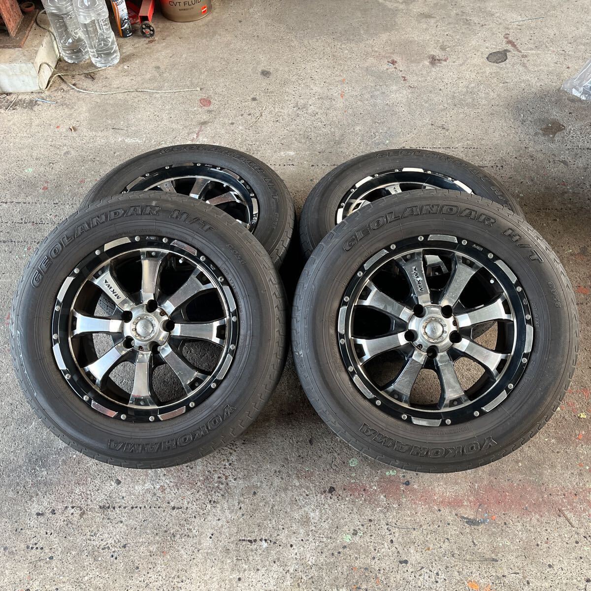 22-T 265/60R18 ヨコハマ ジオランダー H/T MKW MK-46 18×8.5J ET5 PCD150